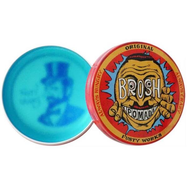 BROSH x FUSTY WORKS POMADE【内容量】115gテクスチャーはオリジナルポマードと同様に、しっかりと抑えつけられる強いホールド力と、操作性の高さを兼ね備えています。香りはキンモクセイを想起させ、シトラスやハーブとスパイ...