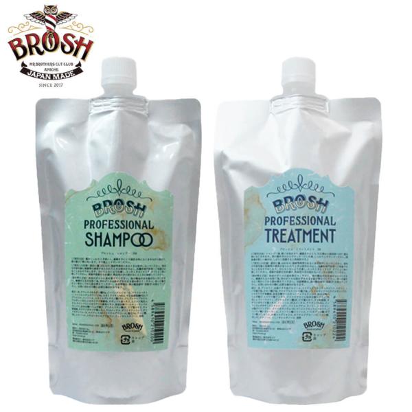 BROSH SHAMPOO FUNKY MINTY【容量：380ml】硫酸系や石油系の洗浄成分を一切使わず植物由来ベースで髪と頭皮に低刺激なのに、アミノ酸や植物などの天然由来洗浄成分によるクリーミーな泡が、過剰な皮脂や汗、毛穴の汚れ、ポマー...