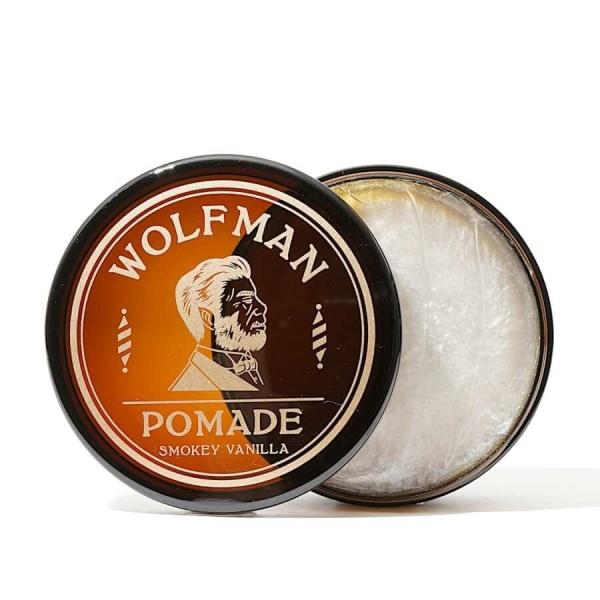 オリジナルポマードよりも少し柔らかく、伸びの良いポマードです。WOLFMAN POMADEの中では最も柔軟性があり、ショートからロングスタイルまでスタイリング可能です。ファイバーが入っているので粘りも強く、毛先までしっかりとまとまり、ホール...