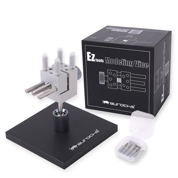 両手が使える。作業が安定する。「置いて固定する」精密作業の正解。 ズレにくい、ブレにくい 作業ストレス、溜まりにくい！【超小型モデリングバイス】精密作業・模型製作・アクセサリー加?など ?さなパーツを安定して固定するためのバイス（万力）です...