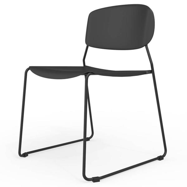 【商品説明】「紙のような軽さ」をコンセプトにしたループ脚ミーティングチェア。折り紙を思わせる縁のラインと、スリムな脚部が美しいフォルムを演出します。背と座にはPPを使用しており、お手入れも簡単。緩やかな凹みが背中にフィットし、快適な座り心地...