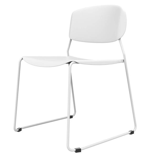 【商品説明】「紙のような軽さ」をコンセプトにしたループ脚ミーティングチェア。折り紙を思わせる縁のラインと、スリムな脚部が美しいフォルムを演出します。背と座にはPPを使用しており、お手入れも簡単。緩やかな凹みが背中にフィットし、快適な座り心地...