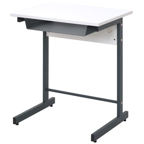 【商品説明】学習塾やスクールなど教育・研修施設に最適なスモール研修用デスクL字脚。天板幅600mm奥行450mmのコンパクトなスモール研修用デスク。限られたスペースにたくさん置けます。天板下には教材などを収納できるラックがあり、サイドにはバ...