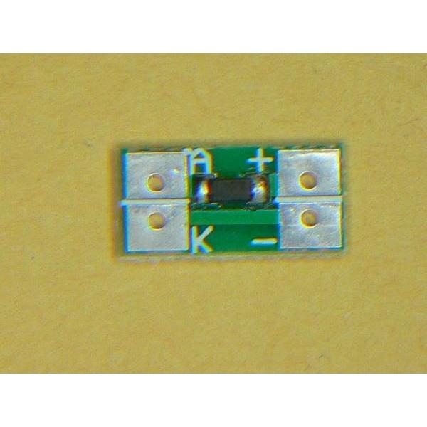 ON Semiconductor 定電流レギュレータ (CCR) NSI45020 を基板に搭載Ｉｐ＝20ｍＡ　（印加電圧約2V以上）最高定格：45V、460mW基板寸法：7.5×15mm※発送方法を「ゆうパケット」に変更する場合は、”商品...