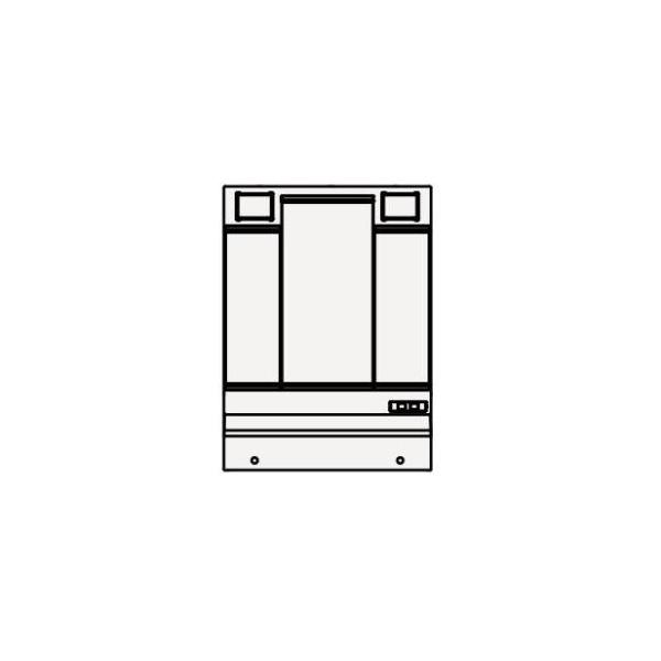 クリナップ ミラーキャビネット　M-H753GAEH　BGAシリーズ 間口75cm 3面鏡 LEDランプ 奥行11cm 高さ102.5cmカテゴリ：洗面化粧台 洗面台 洗面器 BGAシリーズメーカー：クリナップ型番：M-H753GAEH