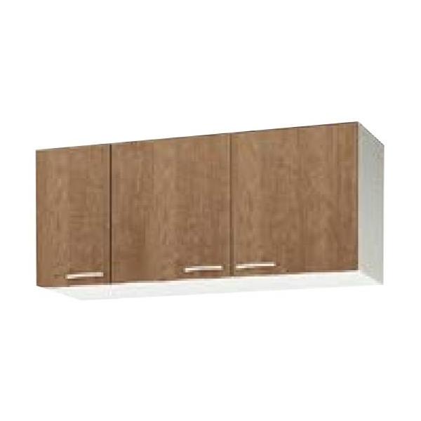 クリナップ[CLEANUP]木キャビキッチン すみれ ショート吊戸棚WL4B-120間口120cm可動棚板1段扉カラー：L4B(モカウッド)寸法：幅1200x奥行375x高さ500mm素材　扉面：FFシート貼り化粧板(艶消し)　取手：ABS...