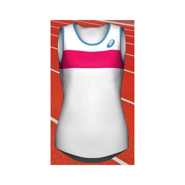 メーカー：ASICS アシックスカテゴリ：陸上・ランニング種別：ウエアシリーズ：オーダーコンポ受注生産（レディス）商品名：ランニングシャツ（レディス）PA02Rレギュラーシルエット　ソフトドライニット素材仕様：■受注生産（40〜60日変動）...