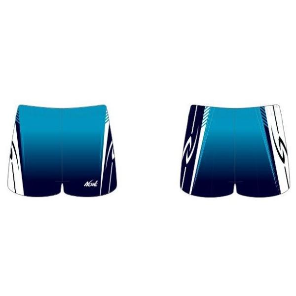 メーカー：NISHI　ニシスポーツカテゴリ：陸上・ランニング種別：ウエアシリーズ：スーパーオーダーシステム商品名：グラフィックライトベリーショートタイツ（レディス）＊スーパーオーダー：生地にインクを浸透させる昇華プリントという技法を採用して...