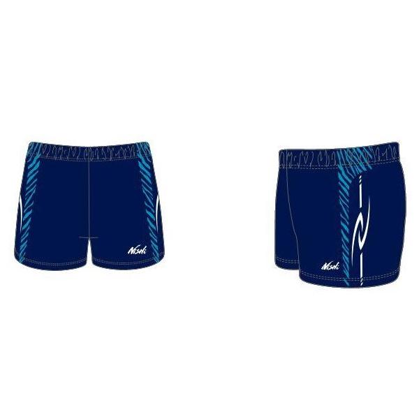 メーカー：NISHI　ニシスポーツカテゴリ：陸上・ランニング種別：ウエアシリーズ：スーパーオーダーシステム商品名：グラフィックライトベリーショートタイツ（レディス）＊スーパーオーダー：生地にインクを浸透させる昇華プリントという技法を採用して...