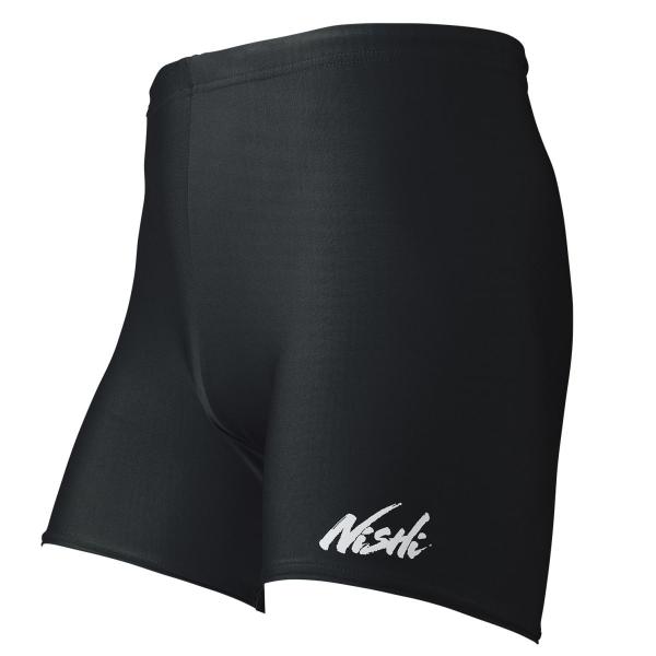 メーカー：Nishi ニシ・スポーツカテゴリ：陸上・ランニング種別：ウエア商品名：クオータータイツ仕様：■素材 ストレッチEX　（ポリエステル80％・ポリウレタン20％）●原産国　日本製■参考サイズＬ寸/股下13cm■ウエスト紐は全カラーグ...