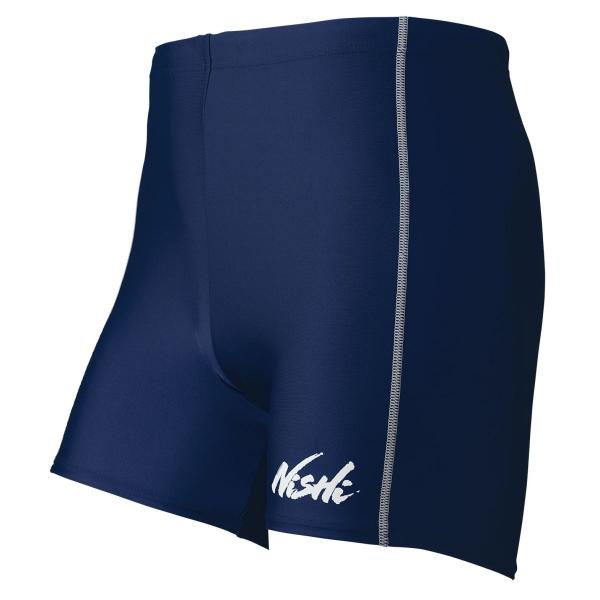 メーカー：Nishi ニシ・スポーツカテゴリ：陸上・ランニング種別：ウエア商品名：クオータータイツ仕様：■素材 ストレッチEX　（ポリエステル80％・ポリウレタン20％）●原産国　日本製■参考サイズＬ寸/股下13cm■ウエスト紐は全カラーグ...