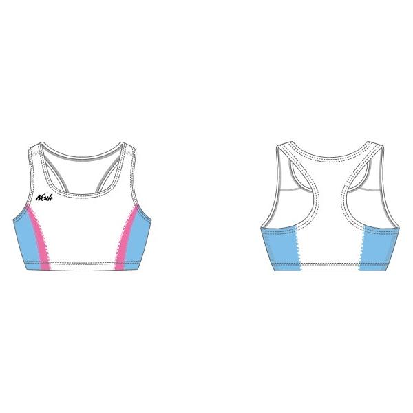 メーカー：NISHI　ニシスポーツカテゴリ：陸上・ランニング種別：ウエアシリーズ：オーダーシステム商品名：ショートトップ（レディス）＊1カラー4着1セットになります。＊サイズはお買い物手続き途中で4着分をご記入ください。■サイズ（レディス）...