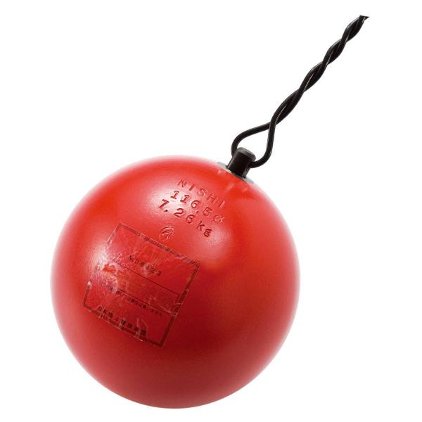 メーカー：Nishi ニシ・スポーツカテゴリ：陸上・ランニング種別：陸上用品商品名：ハンマー（男子用）日本陸上競技連盟検定品仕様：重量/7.260kg●サイズ/φ116.5mm■材質：ダクタイル鋳鉄■メーカー品切れの場合は次回生産待ちとなり...