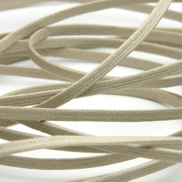 【商品スペック】　販売単位： 9.14メートル巻　幅： 約3mm　材質： コットン100%　厚み： 1mm　手触り： 滑らかで、柔らかい　染色： 先染め　メーカー： FUJIYAMA RIBBON（日本メーカー製）【ご用途】・ネックレスやブ...
