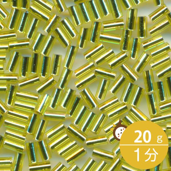 【商品スペック】　内容量： 20グラム（約1,660粒入り）　サイズ： 約1.5mm（直径）x3.0mm 約0.7mm（穴径）　材質： ガラス製　メーカー： MIYUKI【ご用途】・ビーズアクセサリー材料として・ビーズ刺しゅう材料として【バ...