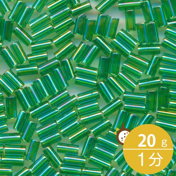 【商品スペック】　内容量： 20グラム（約1,660粒入り）　サイズ： 約1.5mm（直径）x3.0mm 約0.7mm（穴径）　材質： ガラス製　メーカー： MIYUKI【ご用途】・ビーズアクセサリー材料として・ビーズ刺しゅう材料として【バ...