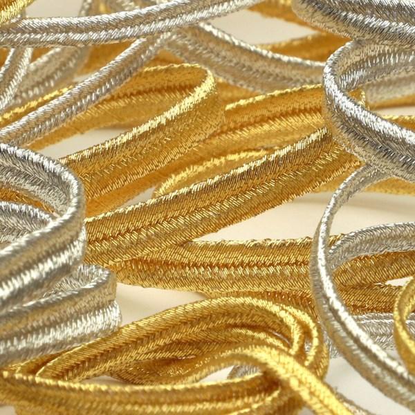 【商品スペック】　販売単位： 30メートル巻　幅： 約3mm　材質： キュプラ65% ポリエステル35% レーヨン100%（コア）　厚み： 0.8mm　染色： 先染め　メーカー： SHINDO（S.I.C.）【バリエーション】　2サイズ（約...