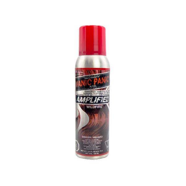 AMPLIFIED Hair Color Spray：Wildfireシャンプーで洗い流せます。＜ご使用方法＞1：ボトルをよく振ってスプレー用の色を準備します。2：汚れや色をつけたくない表面を覆います。3：髪から約20cm離れたところに、短...