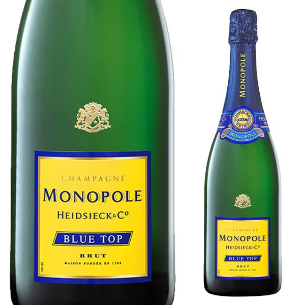 HEIDSIECK &amp; CO. MONOPOLE BLUE TOP BRUT昼12時までのご注文は【あすつく】対象です。離島、一部地域は【あすつく】対象外となります。また、店舗休業日なども対象外となります。詳しくはお問合せください。...
