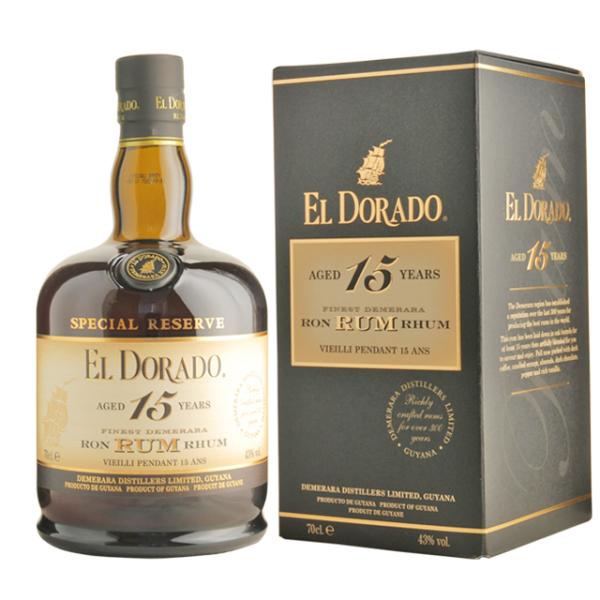 EL DORADO AGED 15 YEARS昼12時までのご注文は【あすつく】対象です。離島、一部地域は【あすつく】対象外となります。また、店舗休業日なども対象外となります。詳しくはお問合せください。お酒 引越し 挨拶 就職祝い 退職祝い...