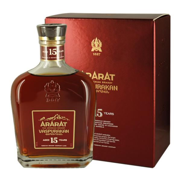 ARARAT AGED 15 YEARS VASPURAKAN昼12時までのご注文は【あすつく】対象です。離島、一部地域は【あすつく】対象外となります。また、店舗休業日なども対象外となります。詳しくはお問合せください。お酒 引越し 挨拶 就...