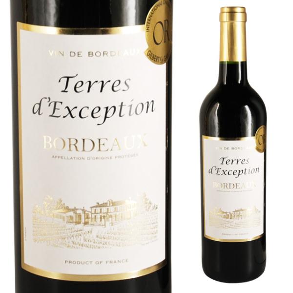 TERRES D'EXCEPTION BORDEAUX昼12時までのご注文は【あすつく】対象です。離島、一部地域は【あすつく】対象外となります。また、店舗休業日なども対象外となります。詳しくはお問合せください。お酒 引越し 挨拶 就職祝い ...