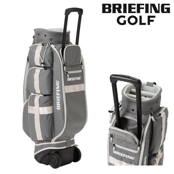 BRIEFING GOLFでは初となるキャスター付きのキャディバッグ。スマートなルックスと見た目以上の容量感はそのまままに、移動シーンをサポートする利便性の高いキャディバッグに仕上げました。■サイズ：約W26×H89×D40cm8.5型46...