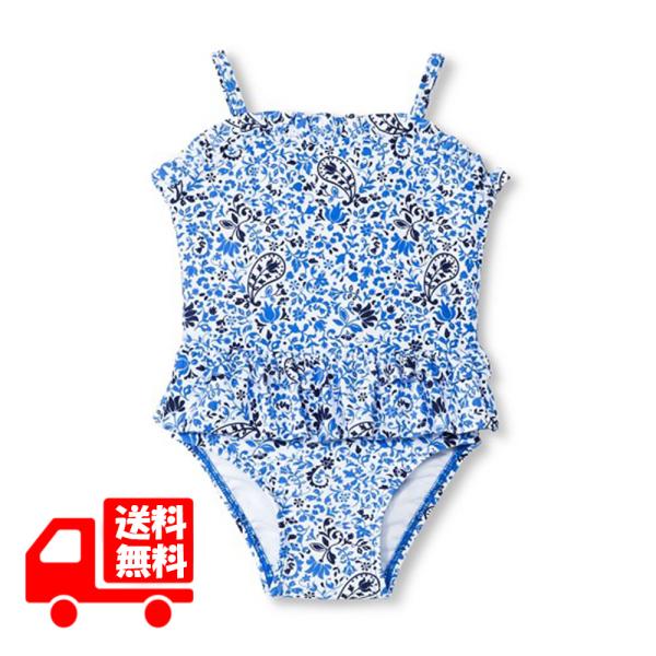 アメリカからのインポートciRco 小花柄　フリル　ワンピース水着品のよい、ダマスク調の花柄ワンピース水着フリルがかわいい♪素材表地　83%ナイロン　17%スパンデックス裏地　100%ポリエステルUPF 50+サイズが大きい場合脱げてしまう...