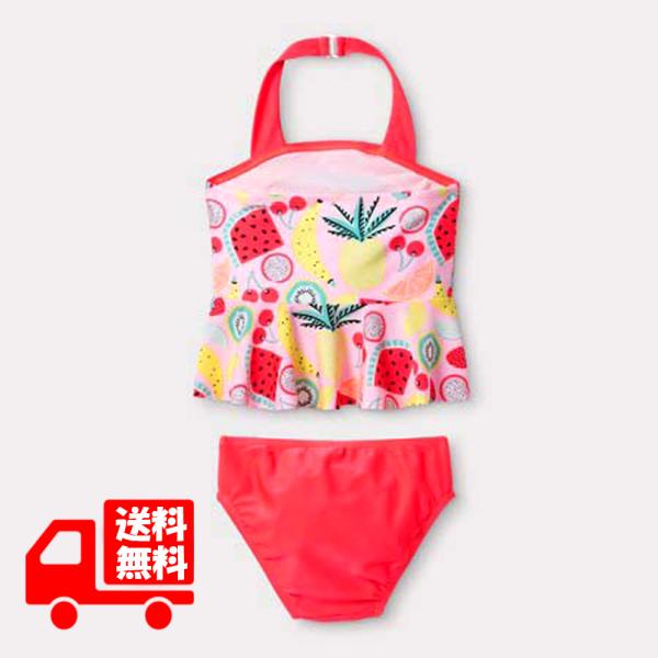 アメリカからのインポートcat&amp;jack ラッシュ＆パンツ　トロピカルフルーツ　セットアップ　SPF50フルーツ柄がかわいいセットアップ素材　83%ナイロン　17%スパンデックスUPF 50+サイズが大きい場合脱げてしまうのでジャス...