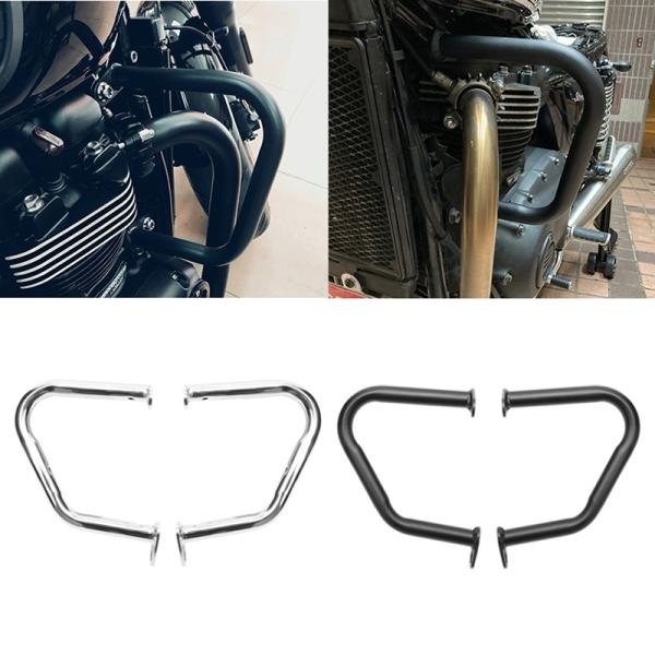 ※説明書が付属しません。品番：HYP055素材：スチール重量：約1100g生産国：中国カラー：ブラック、シルバー適合車種：Bonneville T100 2017-2021Bonneville T120 2017-2021Bonnevill...