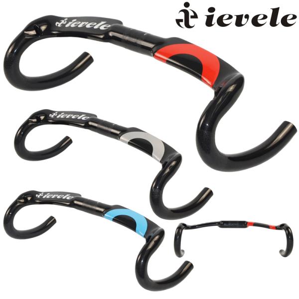 メーカー：ievele素材：T700重量：約226g（420mm）クランプ径：31.8mmサイズ：400/420/440mm（C-C）カラー：レッド、シルバー、ブルー