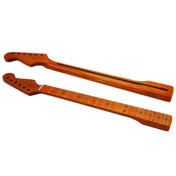 ネック　：メイプル指板　　：メイプルフレット：21フレット仕上げ　：艶有りナット幅：42ｍｍヒール幅：56mmペグホール：10mm生産国　：中国