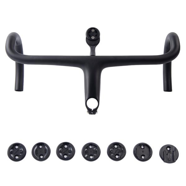 メーカー：wacako素材：T800カーボンコラム径：28.6mmステム角度：-6度ドロップ：125mmリーチ：75mm重量：約252±20g（420*100mm）仕上げ：マットハンドル：380/400/420/440mm（C-C）ステム：...