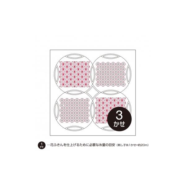 「くぐり刺し」とは布と糸をくぐらせて完成させる技法です。図柄がプリントされた布です。お好きな色の糸で刺してお作り下さい。パンヤを使ってクッションに仕立てる事も出来ます。【ゆうパケット８枚迄ＯＫ】◇ 出来上がりサイズ　　各約縦34cm×横34...
