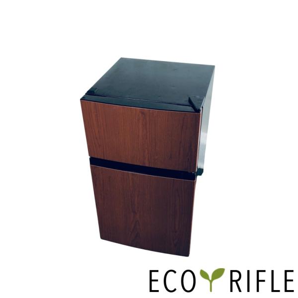 中古冷蔵庫■メーカー：オーヤマ■年式：2023年製■型番：PRC-B092D-M■容量：87L / ダークウッド / 直冷式 / 右開き※モニターの発色の具合によって実際のものと色が異なる場合があります※□付属品■なし※取扱説明書は付属して...