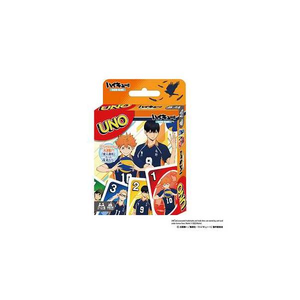 子供から大人まで、みんなで楽しめるカードゲーム『ウノ』が、アニメ『ハイキュー！！』オリジナルのスペシャルカードを4枚収録し一味変わった、より一層楽しめる特別なウノになって登場です！セット内容：UNOカード112枚+説明書サイズ：（約）H87...