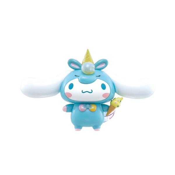 シナモロール・Sanrio charactersのフィギュアが作れるプラスチックモデルキット、Unicorn Partyシリーズです・磁石でくっつく表情替えパーツが2つついており、好きな表情で飾ることができます。・顔や手は好きな角度に回して...