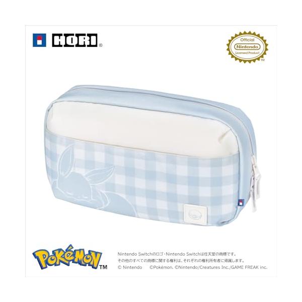 もふもふイーブイ/-/NSX-085・リバーシブルまるごと収納バッグに、もふもふイーブイ Ver. が登場！・もふっとしたタッチのイーブイがあしらわれた、あわい色合いのデザインです。・任天堂製品との適合性が確認された、正式ライセンス商品です...