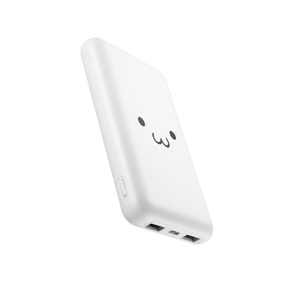 ・しろちゃん  DE-C44-10000WF・USB Power Delivery 20W出力に対応し、対応機器を超高速充電できる、10000mAhモバイルバッテリーです。・本体充電用ケーブルを接続したままで、スマートフォンとモバイルバッテ...