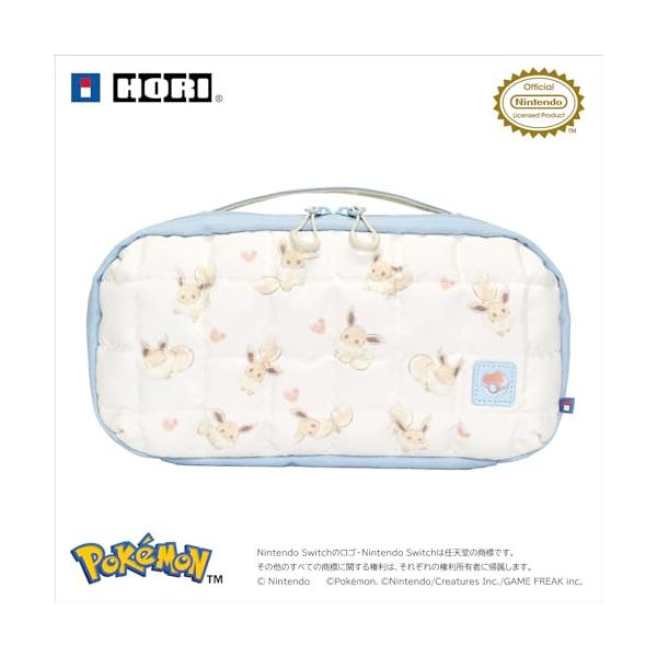 もふもふイーブイ/-/NSX-086・キルティングミディアムポーチに、もふもふイーブイ Ver. が登場！・もふっとしたタッチのイーブイがあしらわれた、あわい色合いのデザインです。・任天堂製品との適合性が確認された、正式ライセンス商品です。...