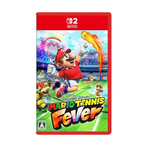 BEE-P-AAAEAパッケージ版・ラケット選びが勝負のカギ。新生テニスバトル！・多彩なショットを打ち分けて、誰でもラリーの楽しさを味わえる「マリオテニス」シリーズ。今作では、コートを凍らせる「アイスラケット」や、自分の分身を作りだす「シャ...