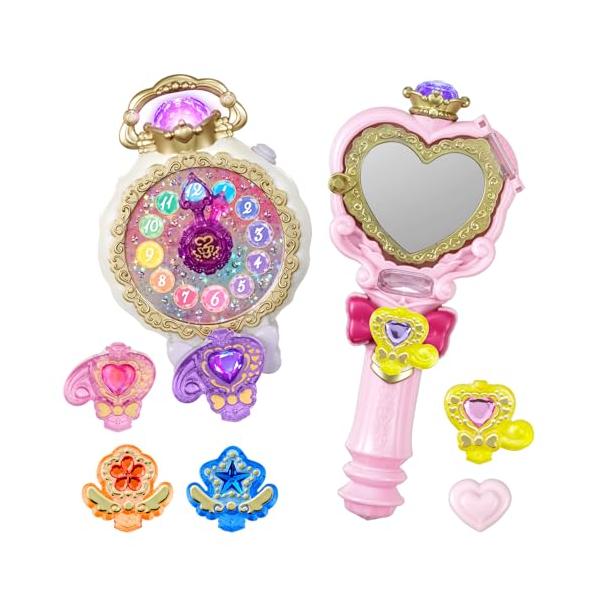 ジュエルキュアウォッチ＆プリキットミラールーペセット/-/-・（C）ABC−A・東映アニメーション・［カテゴリー］名探偵プリキュア！・［使用電池］単4 × 4（別売）・［対象年齢］3才〜