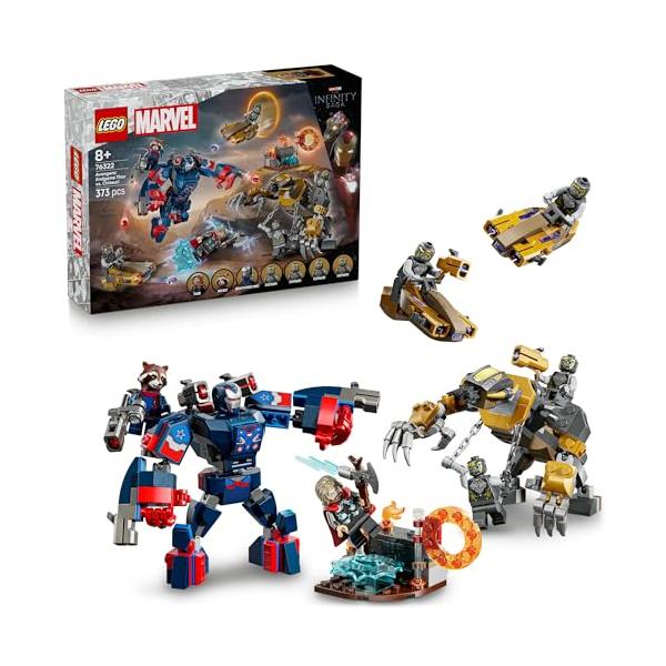 アベンジャーズエンドゲーム ソー vsチタウリ 76322・スーパーヒーローのバトルが始まる ? メカスーツやヒーローものアクションに夢中な9才以上のお子さまへ贈るレゴ ? マーベル アベンジャーズシリーズの組み立てセット・レゴ ? マーベ...