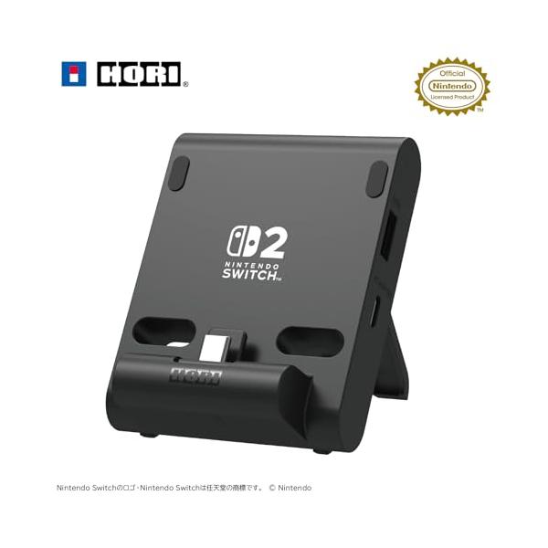 2ポート/-/NSX-002Swicth2専用・最大2つのUSB機器をつないで、テーブルモードで遊ぶことができます。・任天堂製品との適合性が確認された、正式ライセンス商品です。・本品にNintendo Switch 2 ACアダプター[NG...