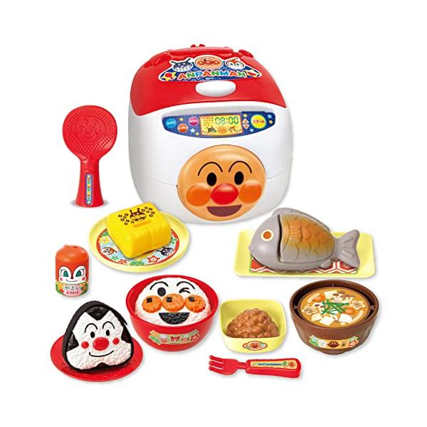 単品・白 17.4×13.2×11.8cm 182335・・Style:単品PatternName:単品・電池:単3電池4本(別売)・蒸気がシューッと吹き出るすいはんき!・すいはんきは光と音が変化する炊き方3モード!・遊びながら配膳マナーを...