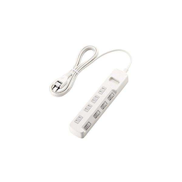 ・2.5m 4個口 T-K6A-2425WH・雷サージから電子機器を守る、高性能雷サージ吸収素子を内蔵した、雷ガードタップです。・最大サージ電圧12500Vの高性能雷サージ吸収素子(バリスタ)を内蔵していますので、雷によるパソコンやAV機器...