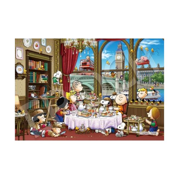 1053スーパースモールピーススヌーピー イン ロンドン/-/-・Color:スヌーピー イン ロンドンStyle:1053スーパースモールピース・ピース数：1053SS・完成サイズ：26×38cm　対応パネルナンバー：3・1053スーパー...