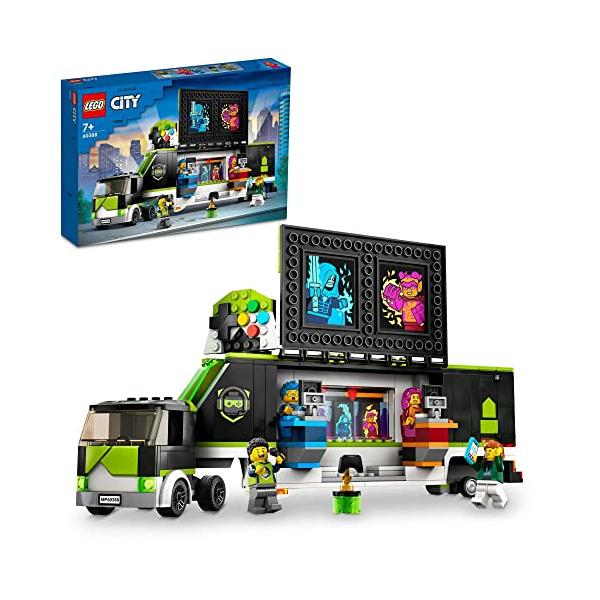 ・  60388・熱いゲームトーナメントごっこ ? レゴシティ ゲームトーナメントのツアートラック(60388)は、eスポーツイベントごっこのひらめきを生むギミックが満載です。・セットの内容 ? ツアートラックの組み立てに必要なパーツと、ゲ...