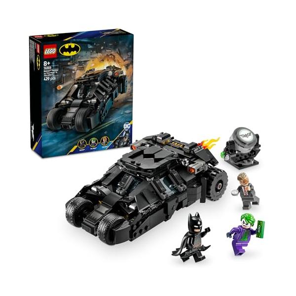 バットマン タンブラー vs. トゥーフェイス&amp;ジョーカー 76303・バットモービルのおもちゃ ? 『ダークナイト』に登場したバットモービルを組み立てて遊べるハイクオリティな組み立てセット（対象年齢：8才以上）・レゴ DCシリーズ...