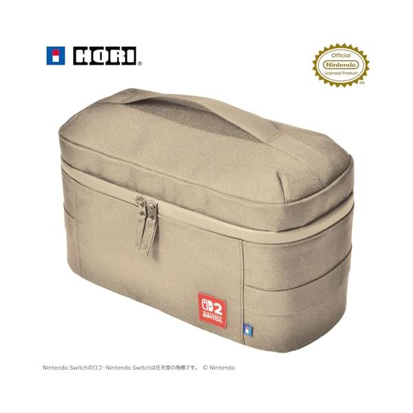 Nintendo Switch用収納バッグ/アイボリー/NSX-082・Nintendo Switch 2 本体や周辺機器を一式まるごと収納できるバッグです。・任天堂製品との適合性が確認された、正式ライセンス商品です。・収納できるもの ・J...
